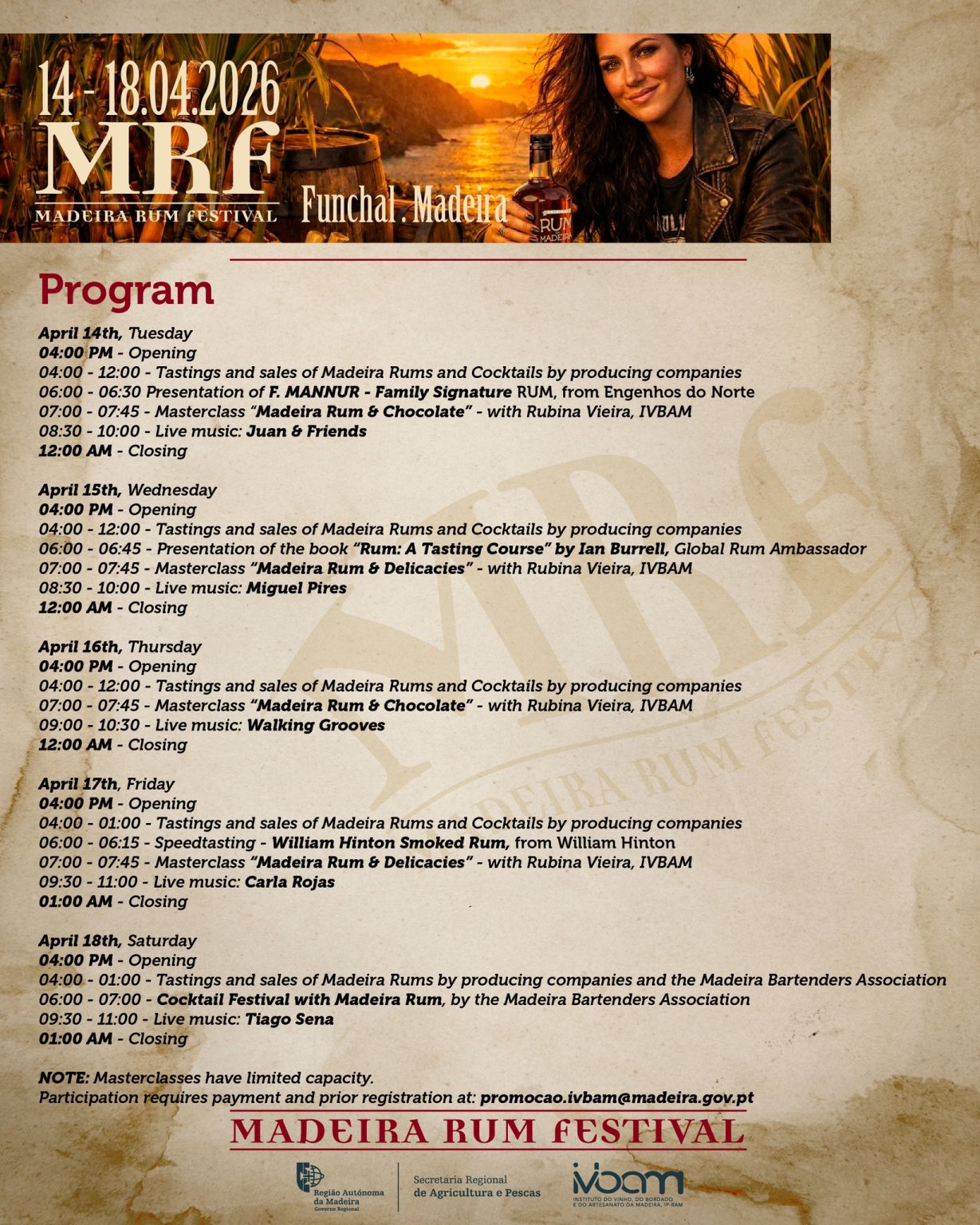 Madeira Rum Festival - Events Madeira