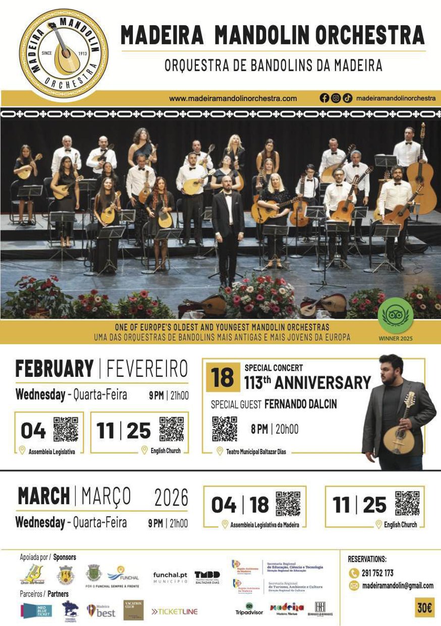 Mandolin Orchestra Weekly Concerts - Events Madeira