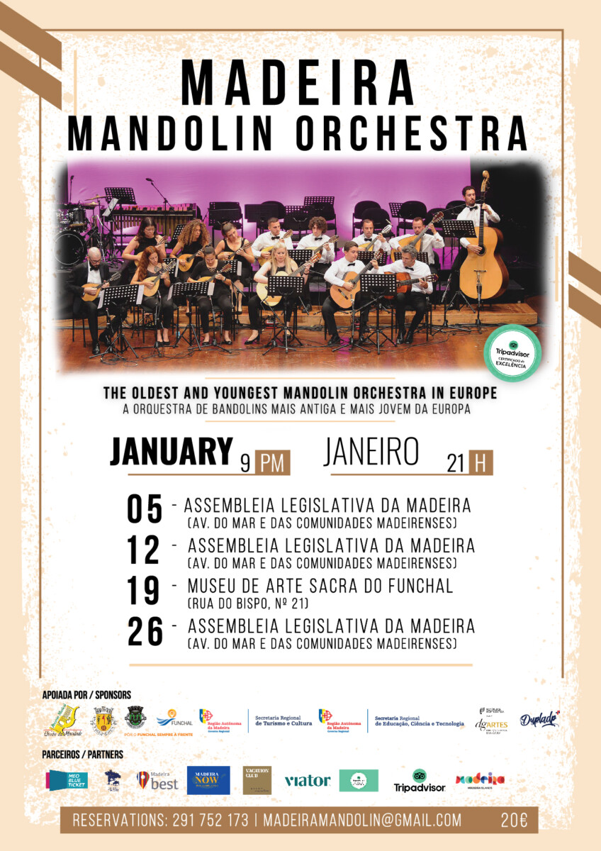 Mandolin Orchestra Weekly Concerts - Events Madeira